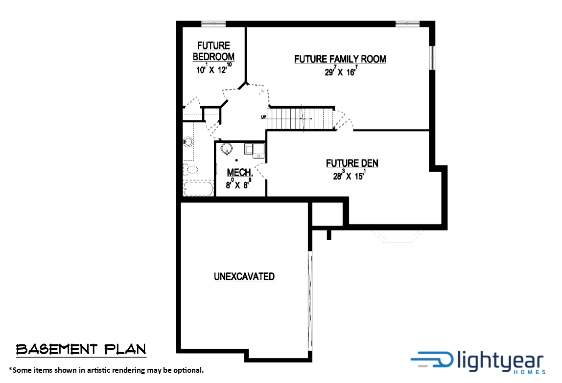 Birmingham Basement 2d | Lightyear Homes | Utah Custom Home Builder